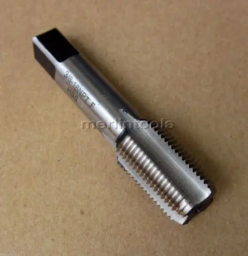 3/8" 18 NPTF Taper Pipe HSS Tap 3/8 18 TPI-in Tap & Die from Tools on ...
