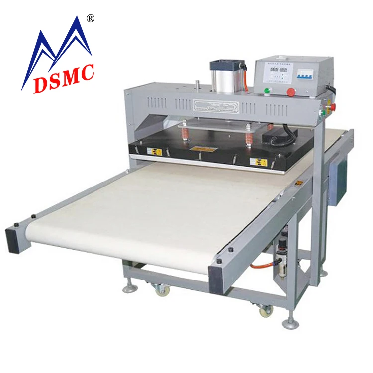 High grade 9KW 100*120cm big size heat press machine with belt|machine ...