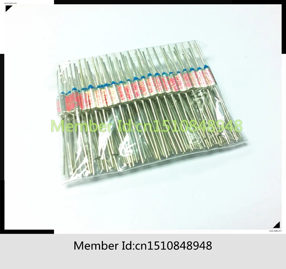 Thermal Fuse 10A 250V Thermal Cutoffs 228C degree 10A 250V 228 degree ...