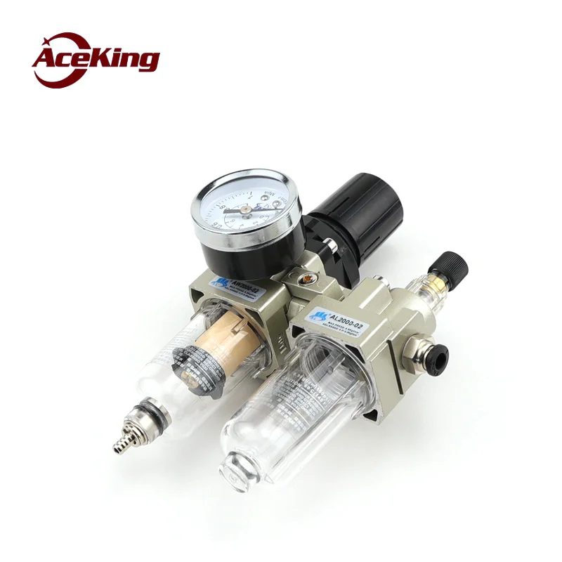 Air source processor two connectors ac2010-02d automatic drainage ...