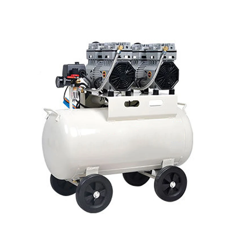 Small Air Compressor 80l Oil-free Silent Air Compressor Machine Dental ...