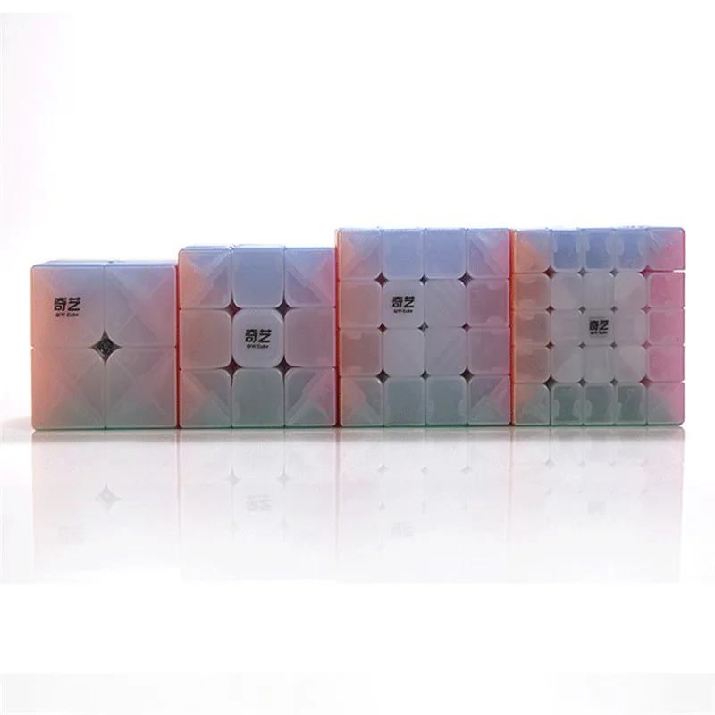 Magic cube Puzzle QiYi 2x2 3x3 4x4 5x5 Strange shape pyramid Skew ...