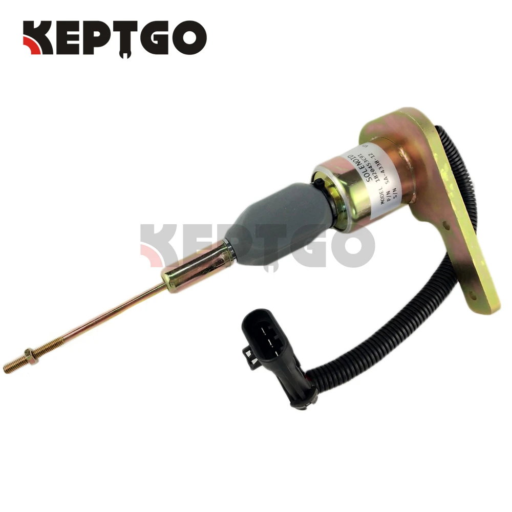 Solenoide de parada 1820453C91 3913795 12V para motor Navistar de alta ...