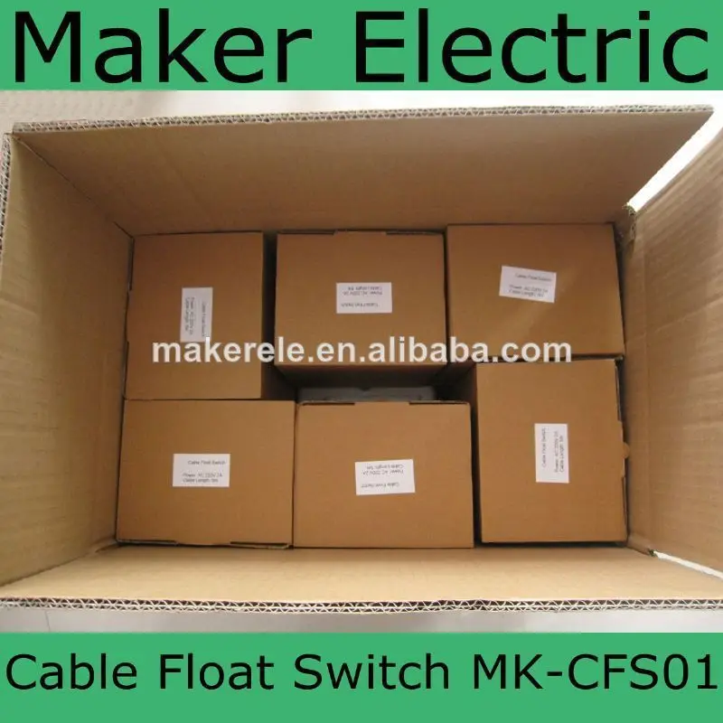 Stainless Steel Cable Float Switch, Liquid Level Controller MK-CFS01 5 ...