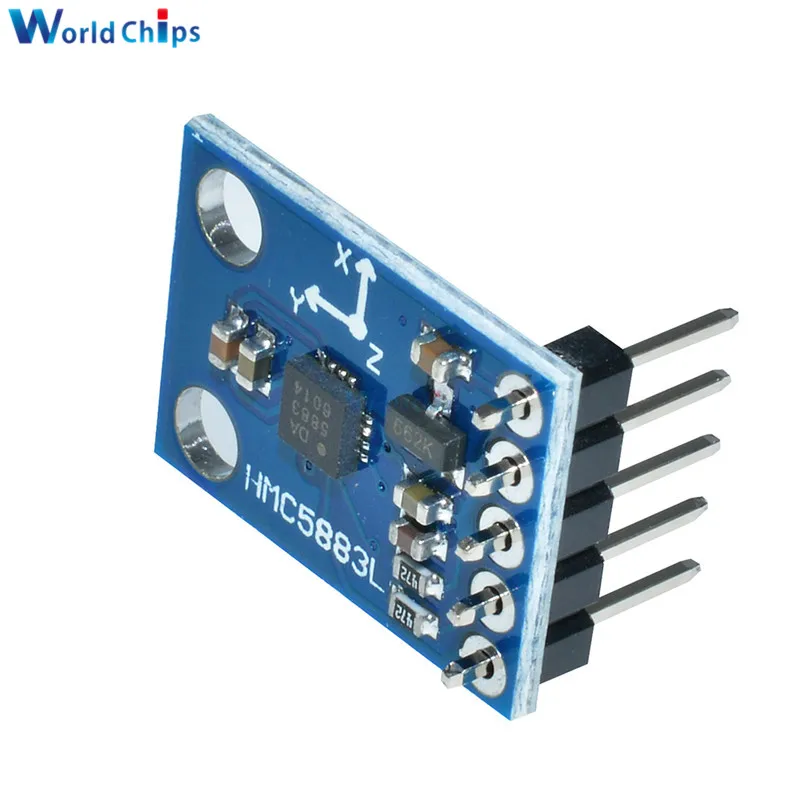 HMC5883L Magnetometer Module Pinout, Features, Specs Brief, 43% OFF