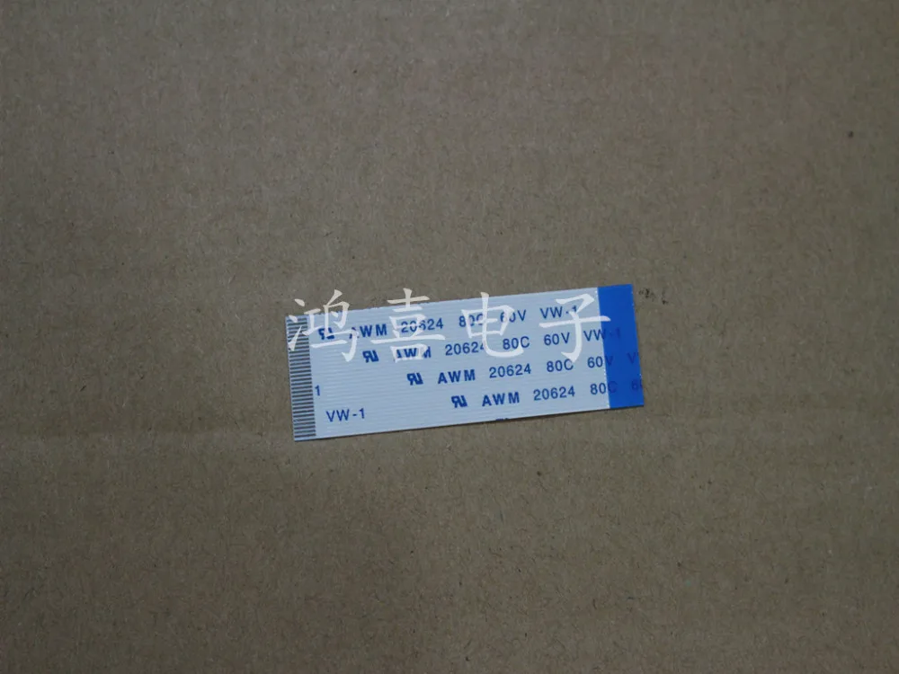 WZSM New AWM 20624 80C 60V Ribbon Cable 0.5mm Pitch 0.5 mm spacing ...