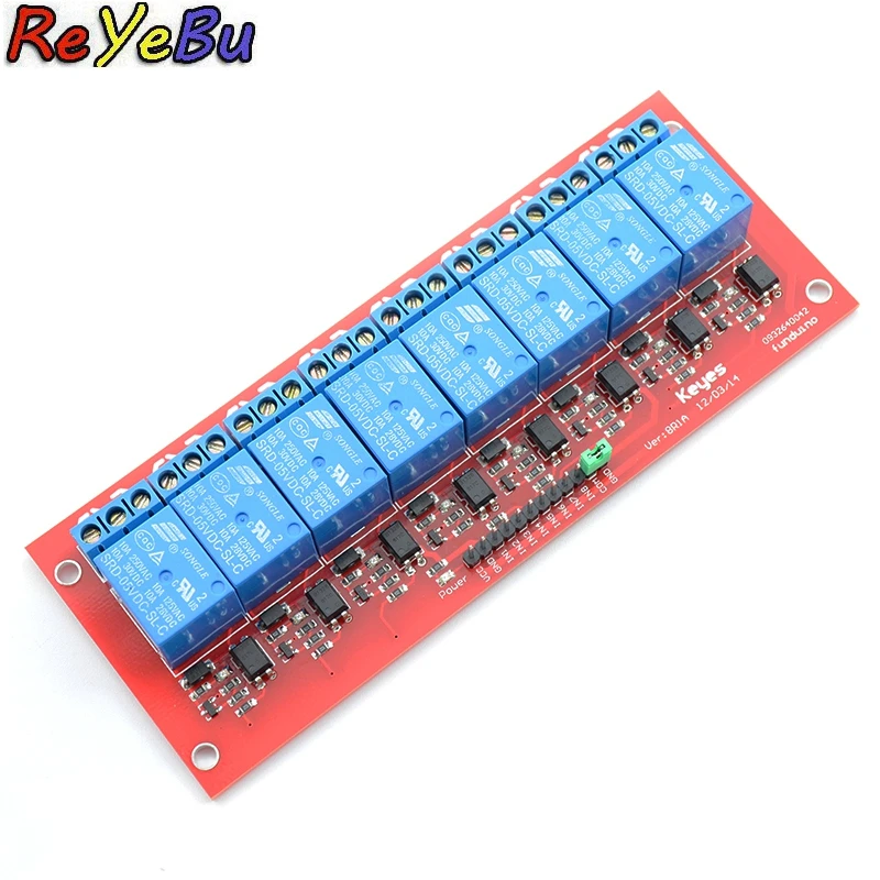 1Pcs-8-channel-Relay-Module-Supports-High-and-Low-Level-Triggering-of ...