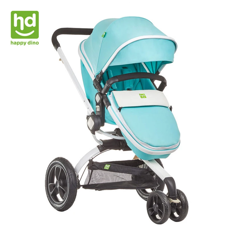 Happy Dino Luxury Three Wheels Jogging Stroller Sit/Lie Portable ...