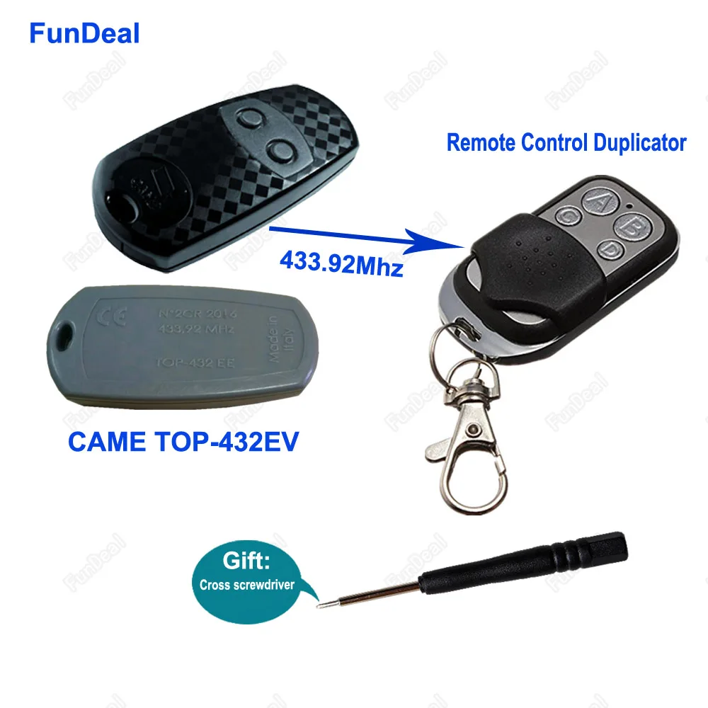 Copy-CAME-TOP432EV-433-92-MHz-Remote-Control-Duplicator-Universal ...
