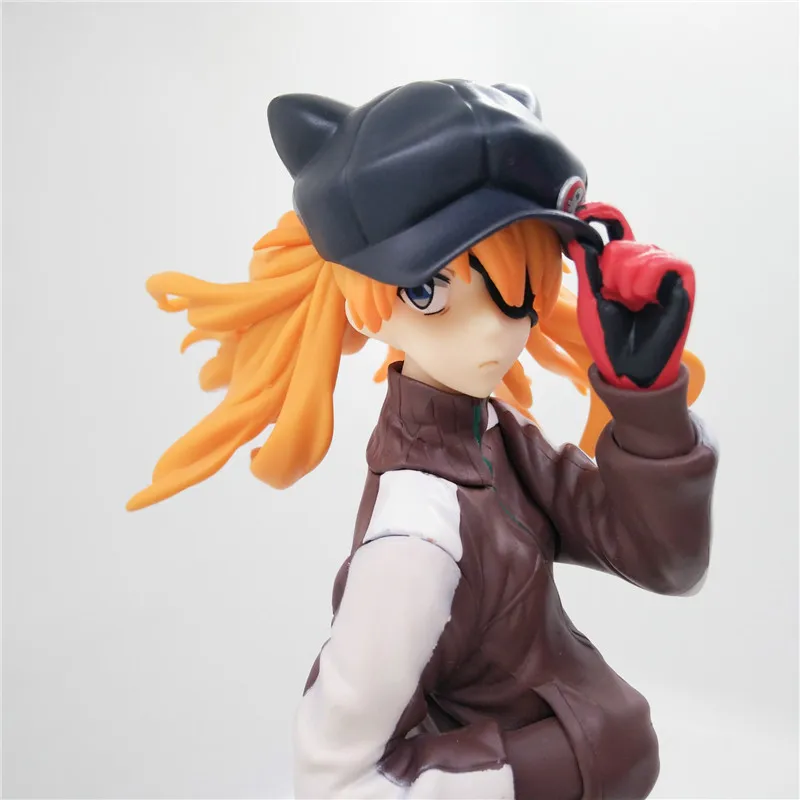 NEW 22cm Anime EVA Neon Genesis Evangelion Action ASUKA SORYU LANGLEY ...