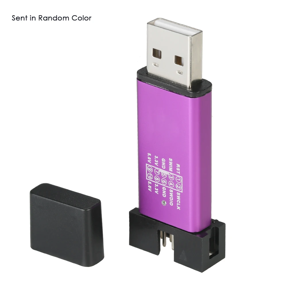 Buy Aluminum Mini Usb Emulator Downloader Stm8 Stm32 For St Link V2 From