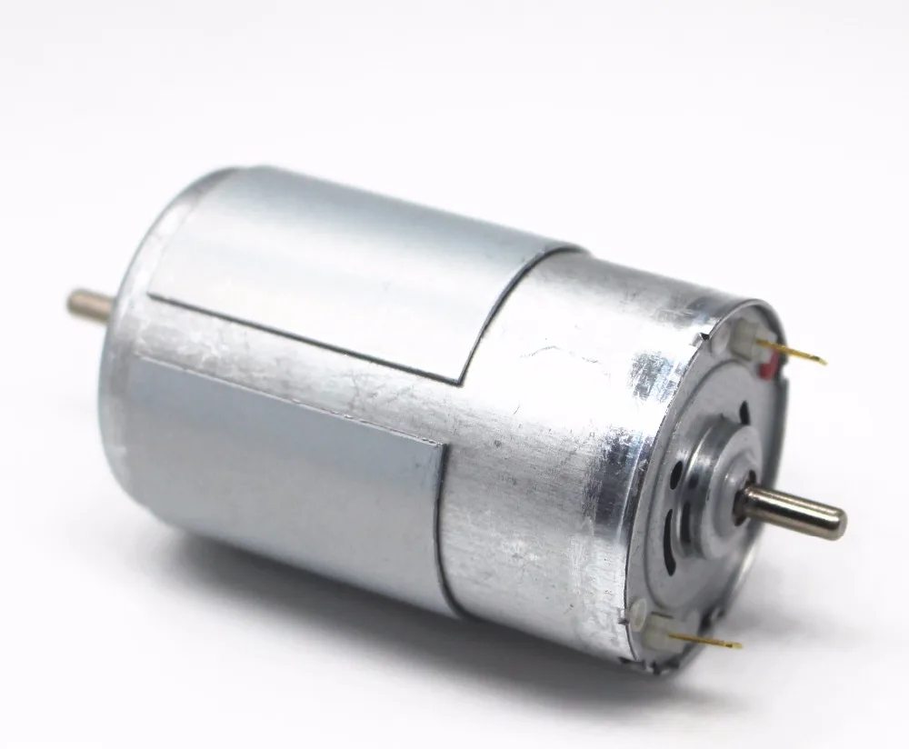 555 motor DC 12V24V motor double output high power encoder can be added ...