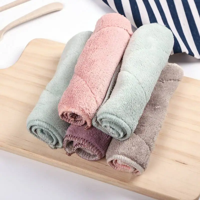 Fine Fiber Double sided Absorbent Lint free Cloth Absorbent Kitchen ...