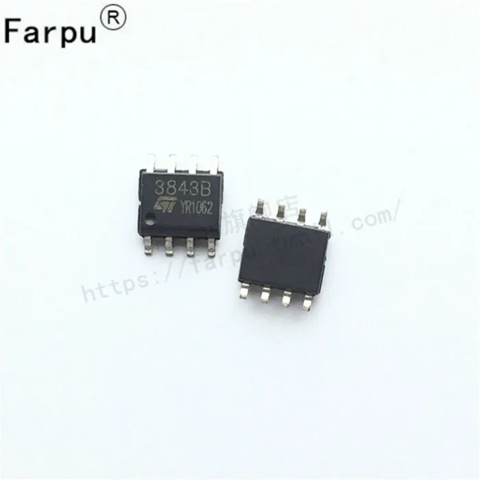 10PCS UC3843B UC3843BN UC3843AN UC3843 3843 SOP8 SMD PWM Switching ...