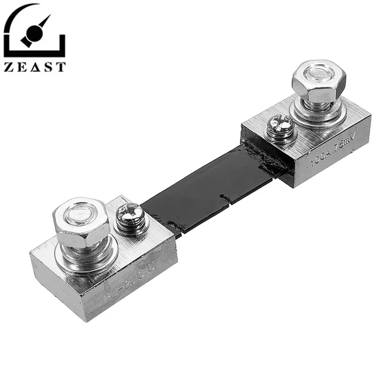 200A 75mV DC Digital Analog Current Measure Divider Shunt Resistor For ...