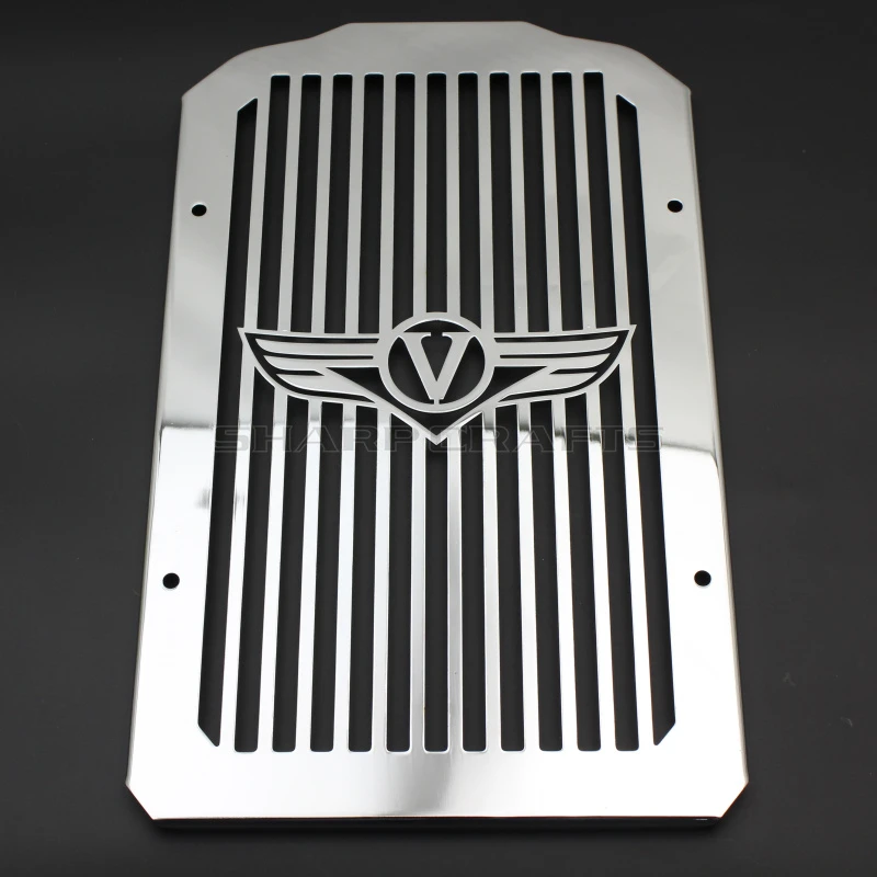 Metal Plating Motorcycle Radiator Cover Bezel Grille Guard Protector ...