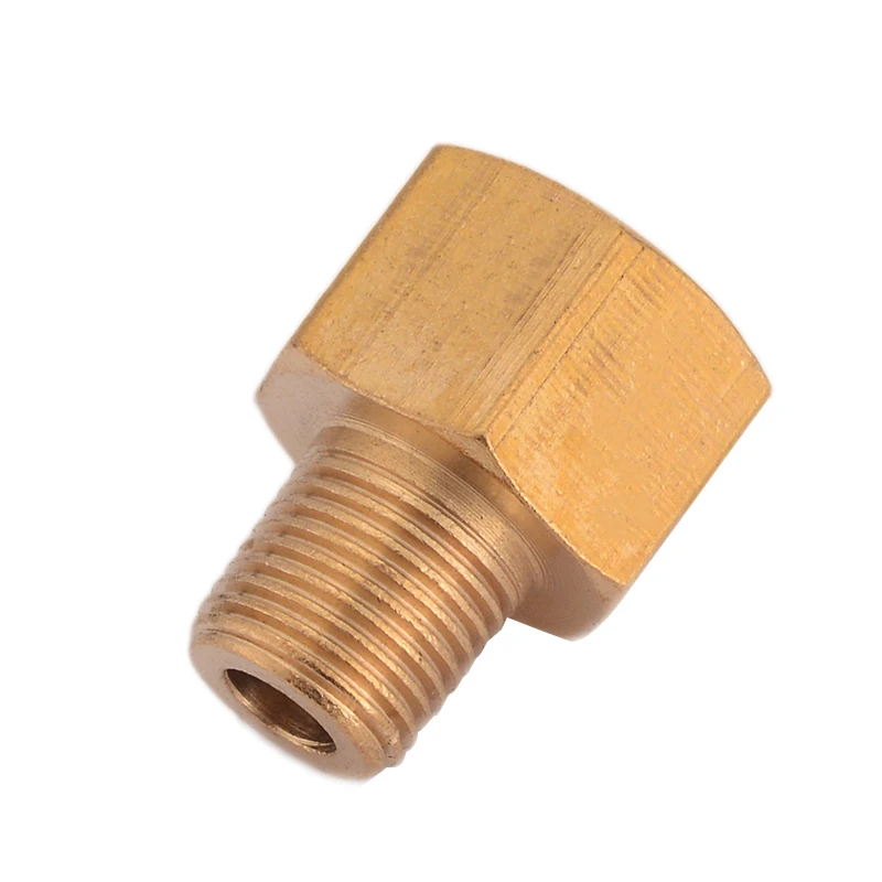 1PC BSP NPT Adapter 1 8 Male BSPT To 1 4 Female NPT Brass Pipe