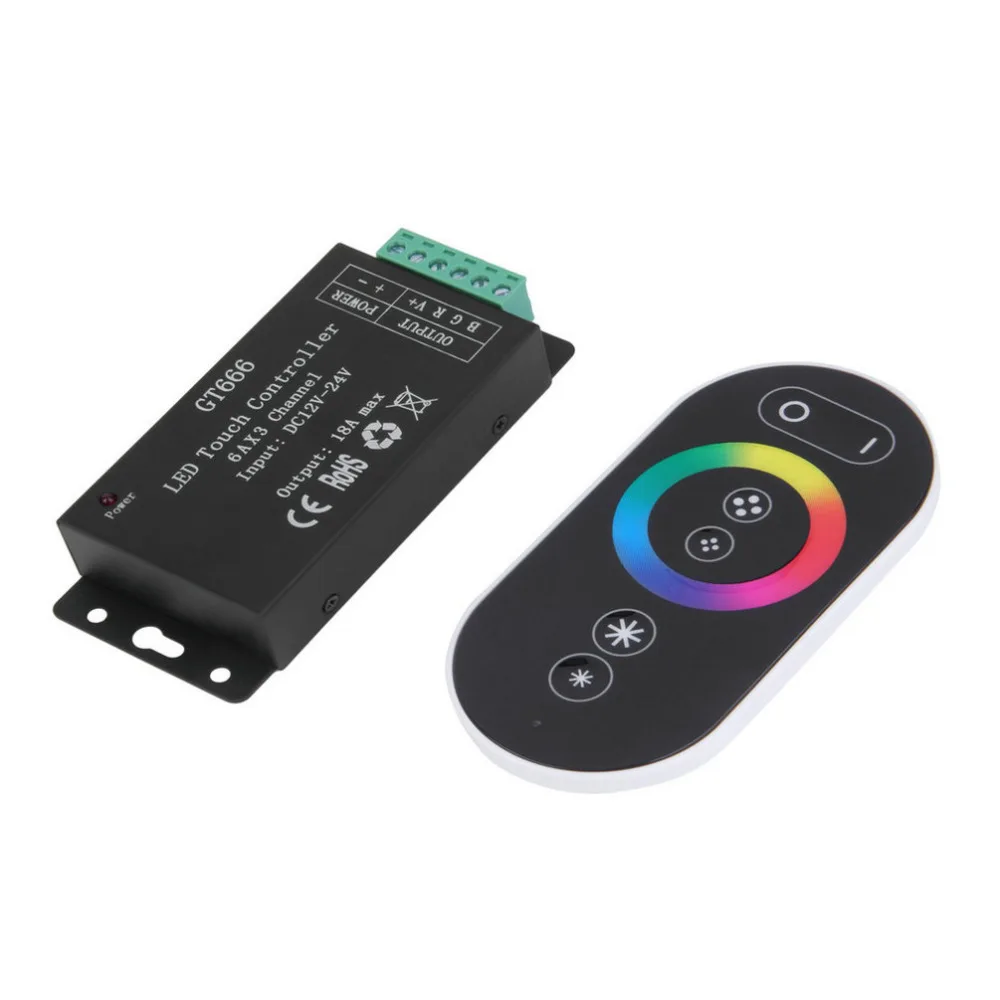 Aliexpress.com : Buy Wireless LED Controller RF Touch Panel LED Dimmer ...