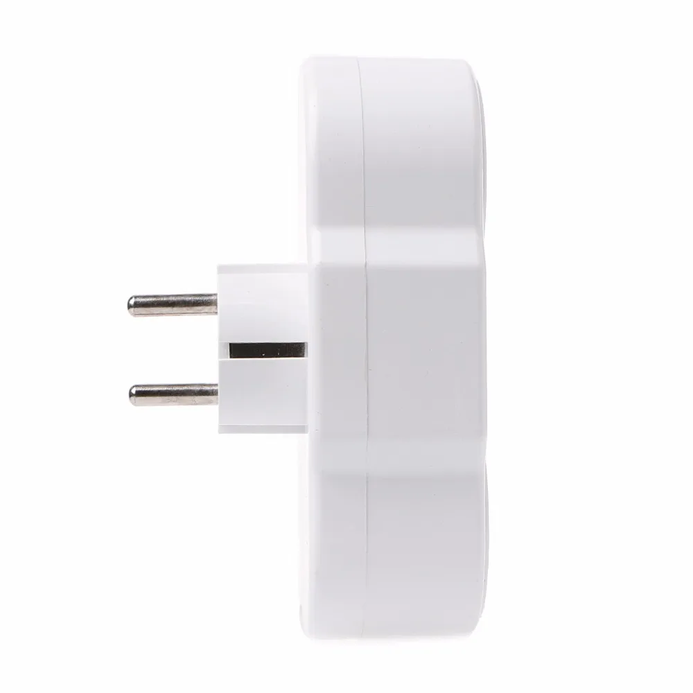 EU Type Conversion Plug 1 TO 4 Way EU Standard Power Adapter Socket ...