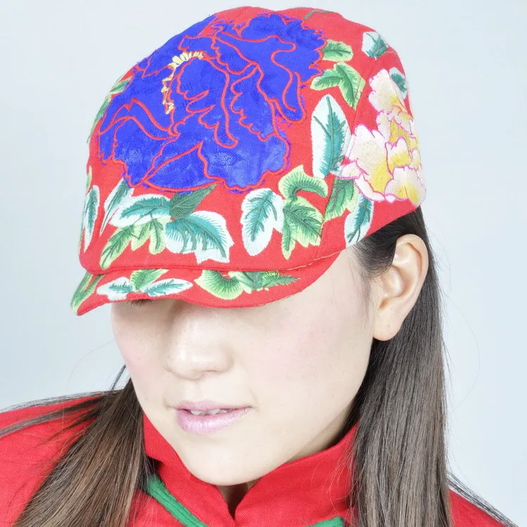 National trend cap cicada cap embroidery applique embroidered hat cap ...