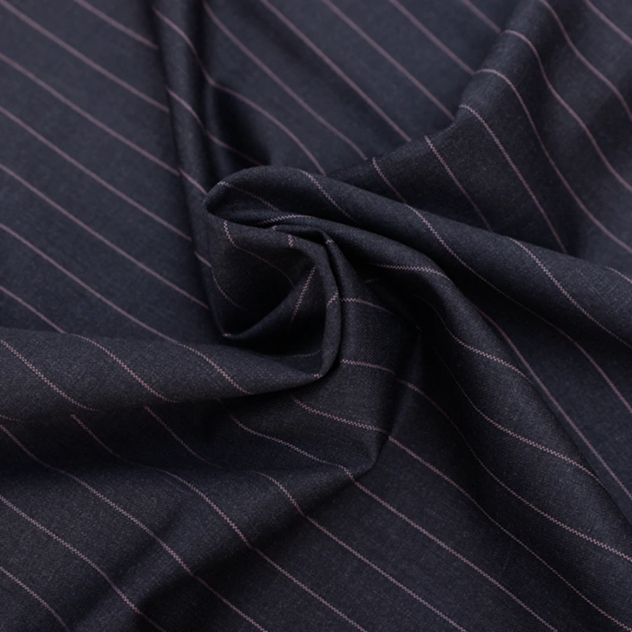 LIUHUA High Quality 150*100cm 70% Wool Men Fabric Suit Striped Knitted ...