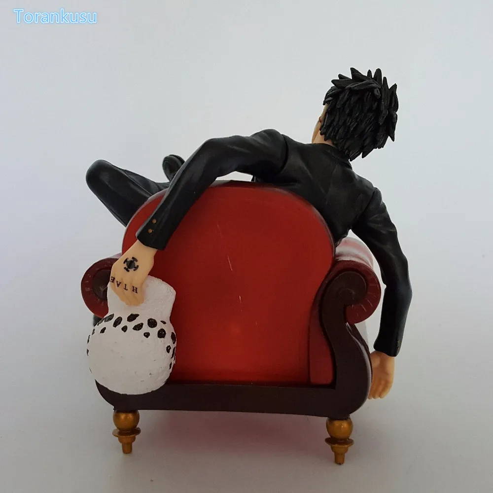 One Piece Action Figure Trafalgar Law Sitting Ver. PVC Figure Toy 150mm ...