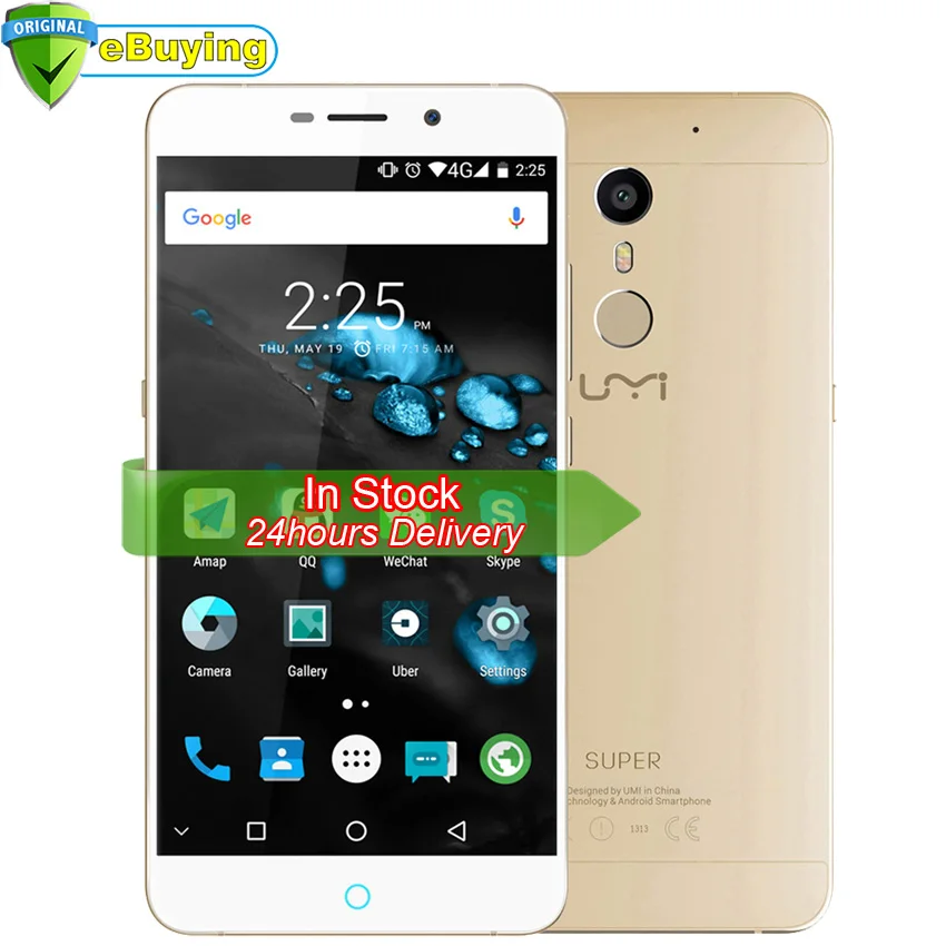 Umi Super 4G Android 6.0 Smartphone MTK6755 Octa Core 5.5" FHD 1920* ...