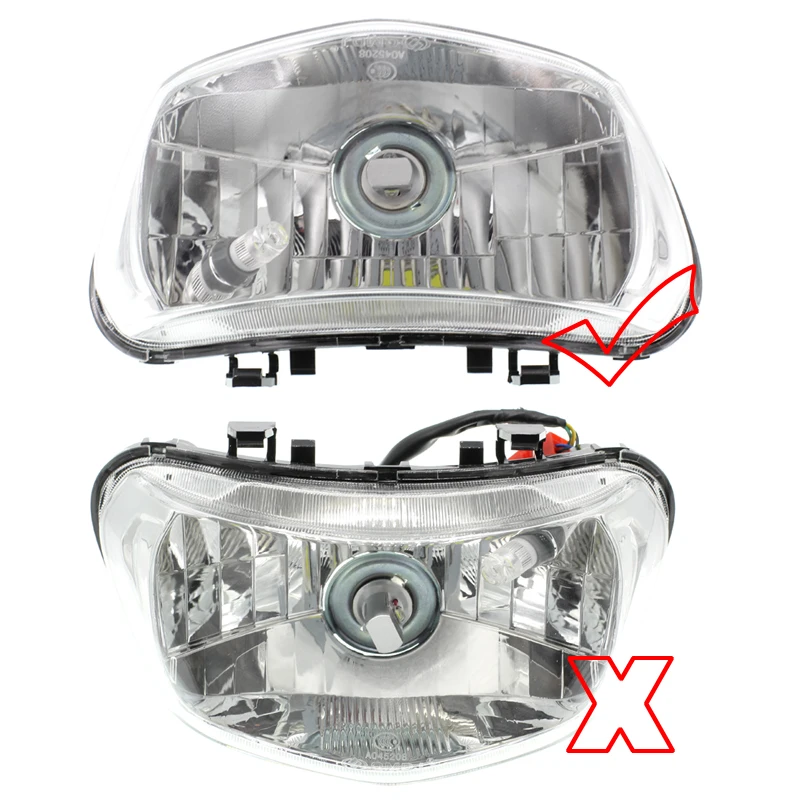 Zauleon 1 個 LED P30D 電球 APF オートバイ Led ヘッドライト 970LM 6 V 12 V DC 高低ビーム ...