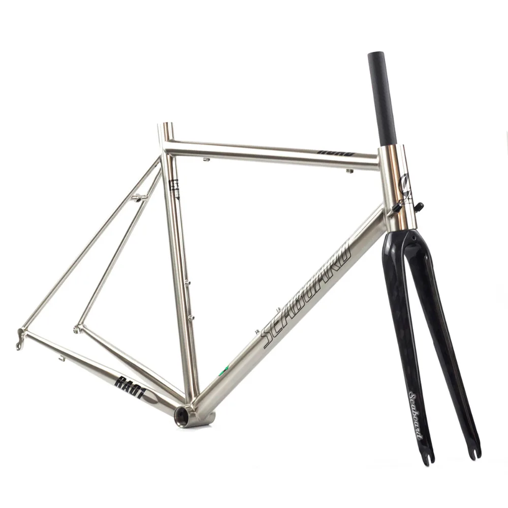 Seaboard Cuadro de bicicleta de carretera de acero CR MO, horquilla de ...