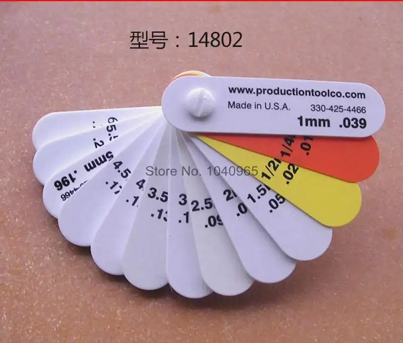 14802 (Brand: Production) Gap Tool Plastic Plug in Checking Measuring ...