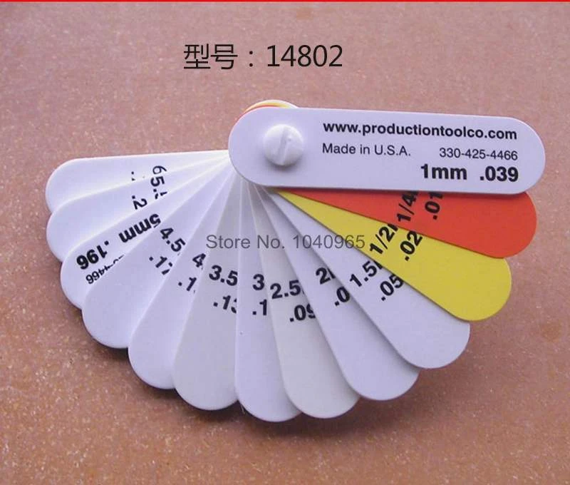 14802 (Brand: Production) Gap Tool Plastic Plug in Checking Measuring ...