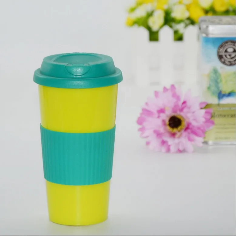 Disposable plastic coffee MUGS , Plastic coffee cup with silicon lid ...