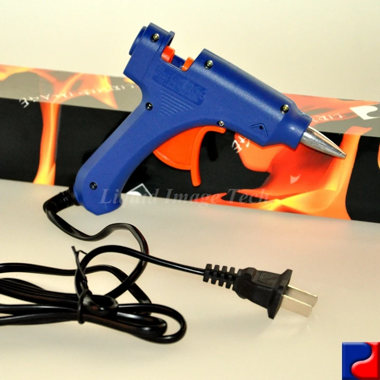Hot melt glue gun AND sticker for plastic 1gun with 5 sticker LT SG1B ...