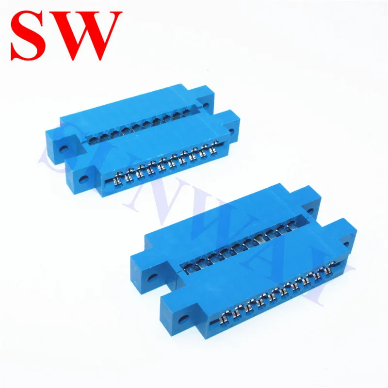 10PCS-LOT-2X10P-20-Pin-Game-Card-Socket-Edge-Connector-3-96MM-Pitch ...