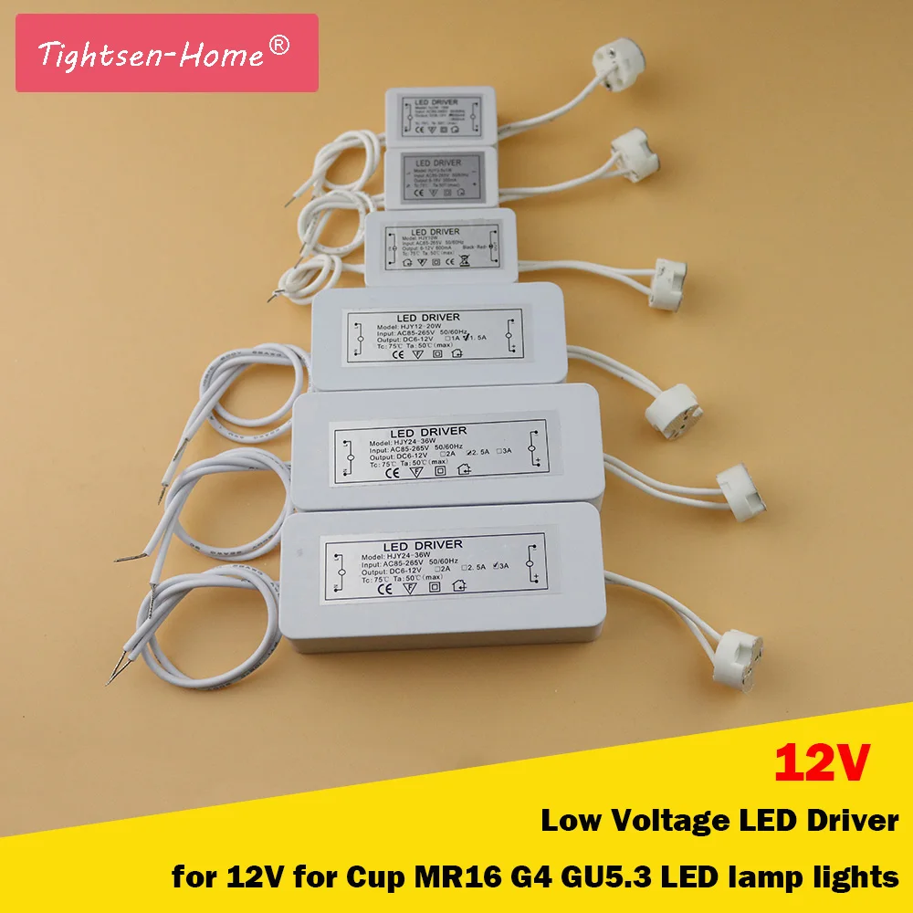 3W-36W LED Driver LED High Power Electronic Transformer AC85-265V to ...