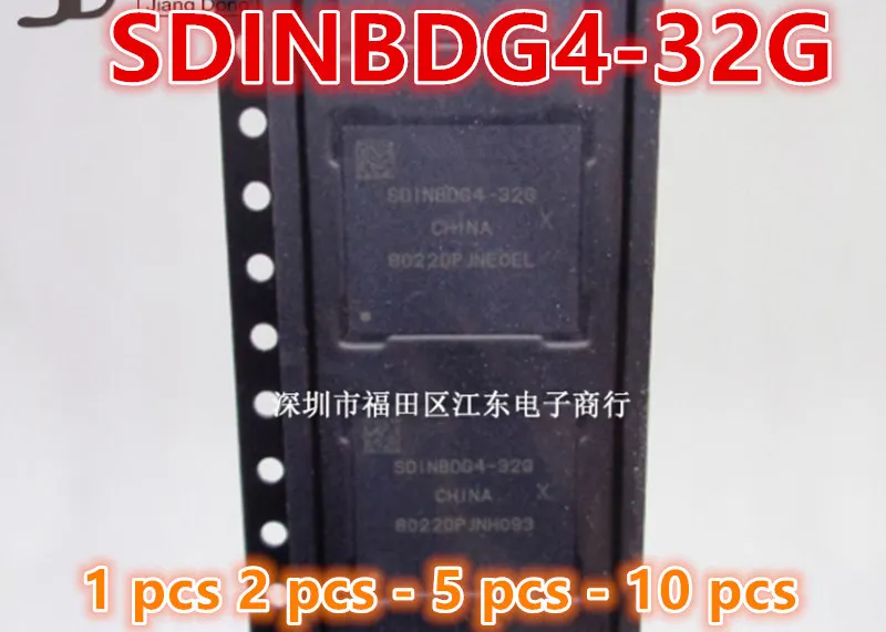 Aoweziic 100% new original SDINBDG4 32G BGA EMMC Memory chip SDINBDG4 ...