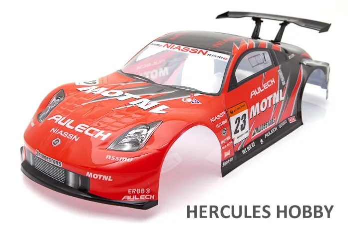 RC Body 1:10 PVC Painted 190mm Width RC Car Body Shell 1/10 On road ...