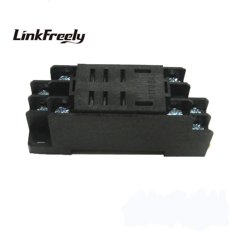 2pcs OMRON LY2 Relay Socket PTF08A-E PTF08A 8P Screw Terminal Indonesia ...