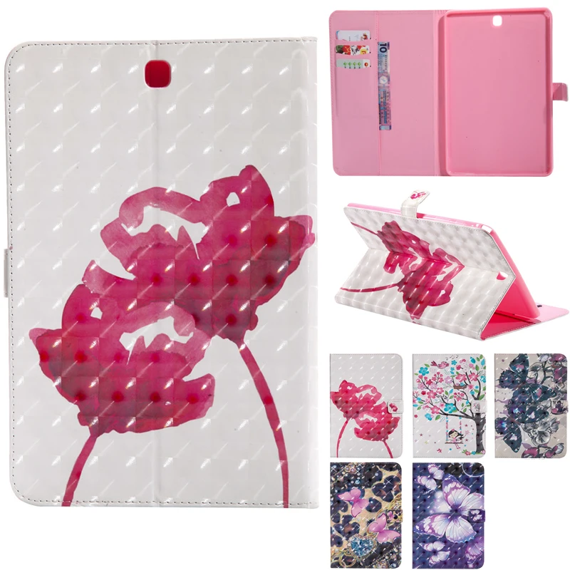 3D Colorful Case For Samsung Galaxy Tab A 9.7 SM T555 T550 P555 Smart ...