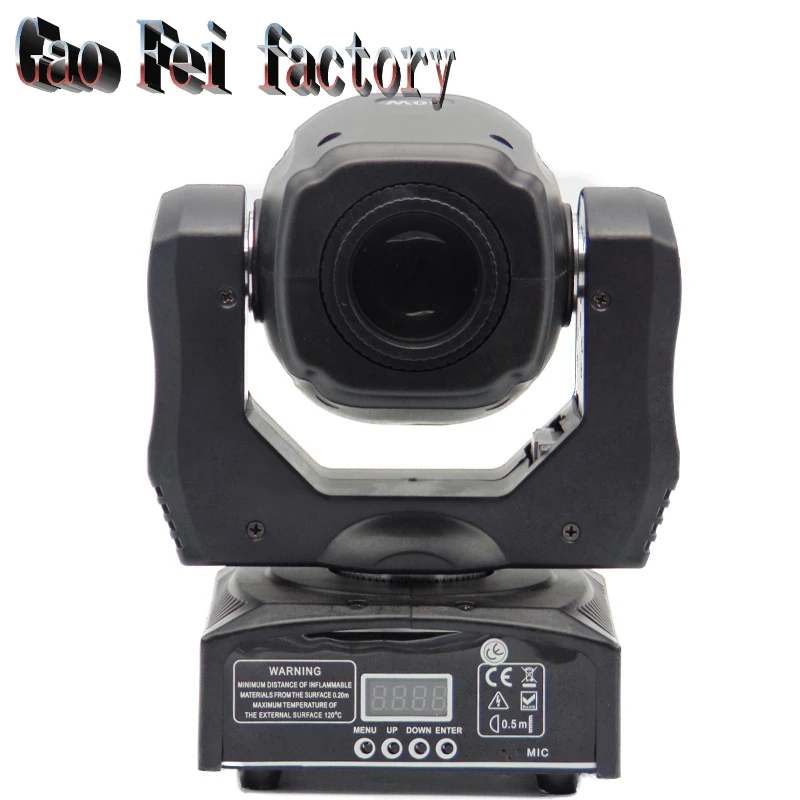 Lyre Mobile DJ Lights 60W Mini Led Dmx Gobos Moving Head Spot Light For ...