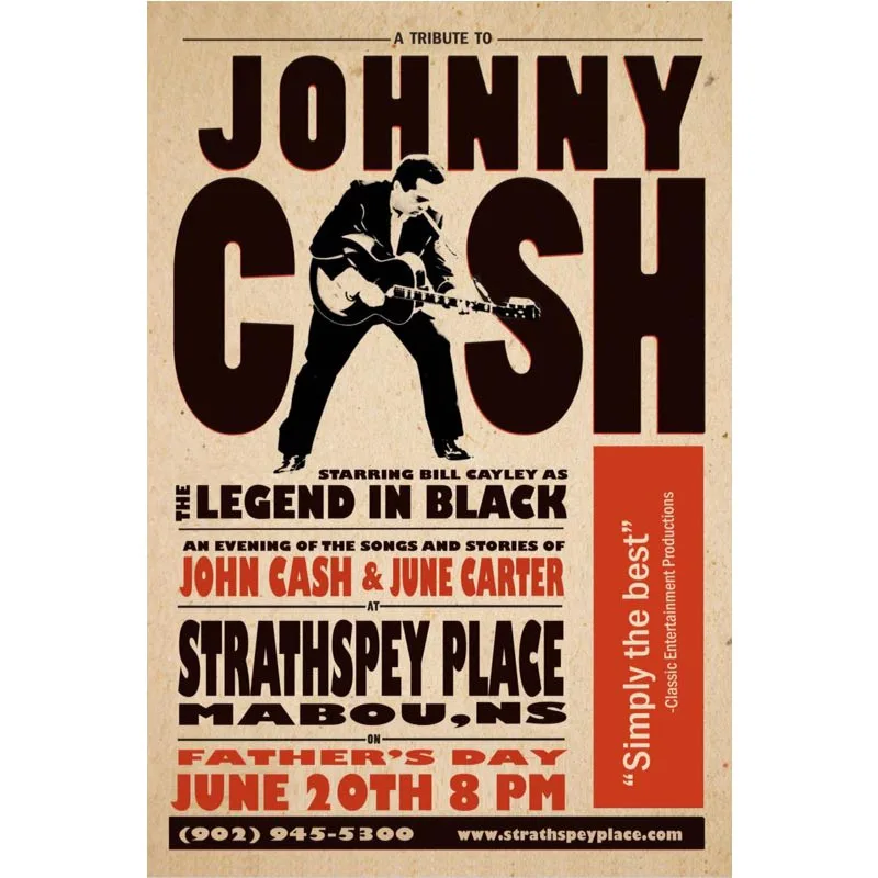 Johnny Cash Finger Poster