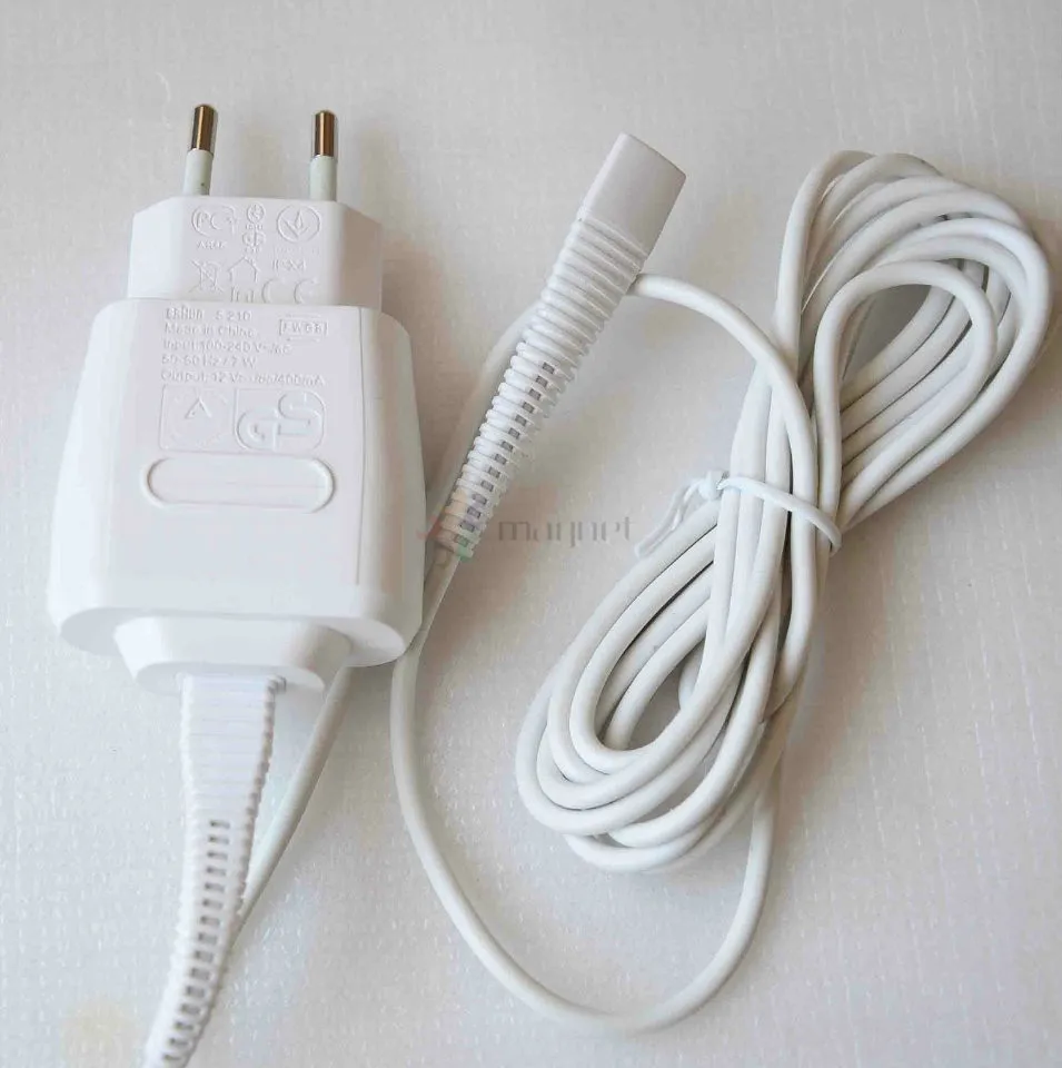 12V 0.4A EU US Original White AC Adapter Power Charger Cord For Braun ...