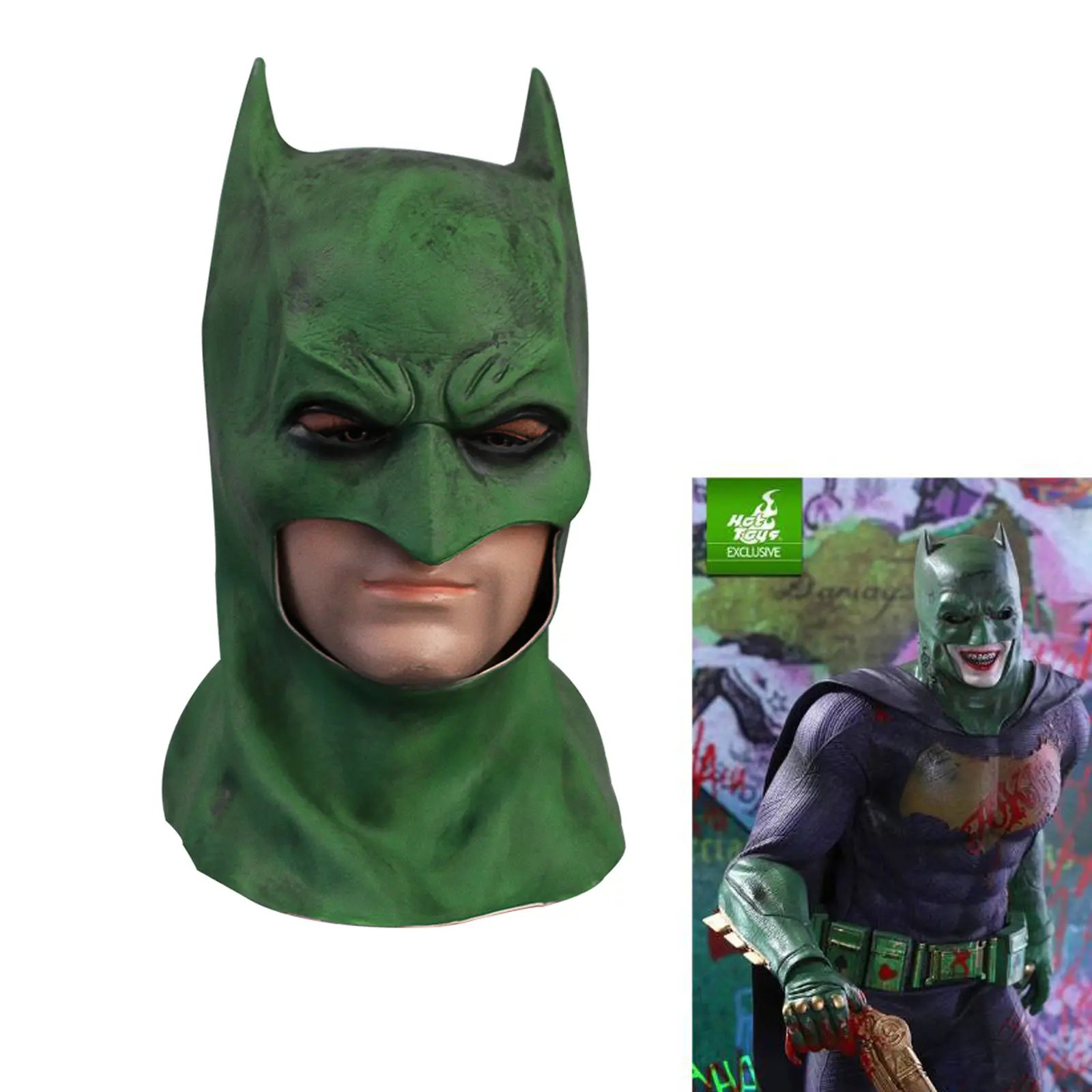 2017 Cosplay Justice League Mask Batman Mask Suicide Squad Joker Mask ...