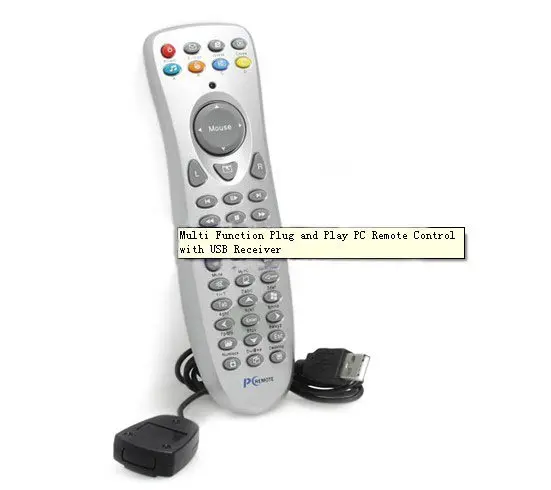 Multi Function Plug and Play PC Remote Control with USB Receiver|pc ...