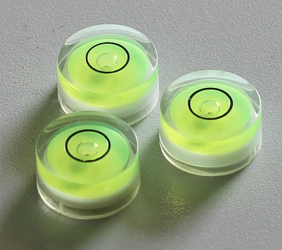 3pcs 18mm Circular Bubble Level For Professional Measuring And Normal ...