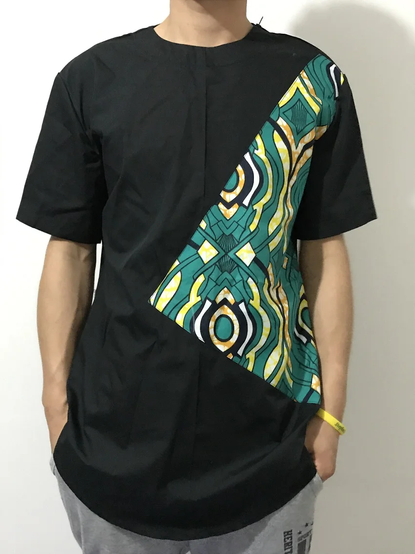 African Mens Tops Tailor Made African Shirt Summer Men Dashiki Fashion ...