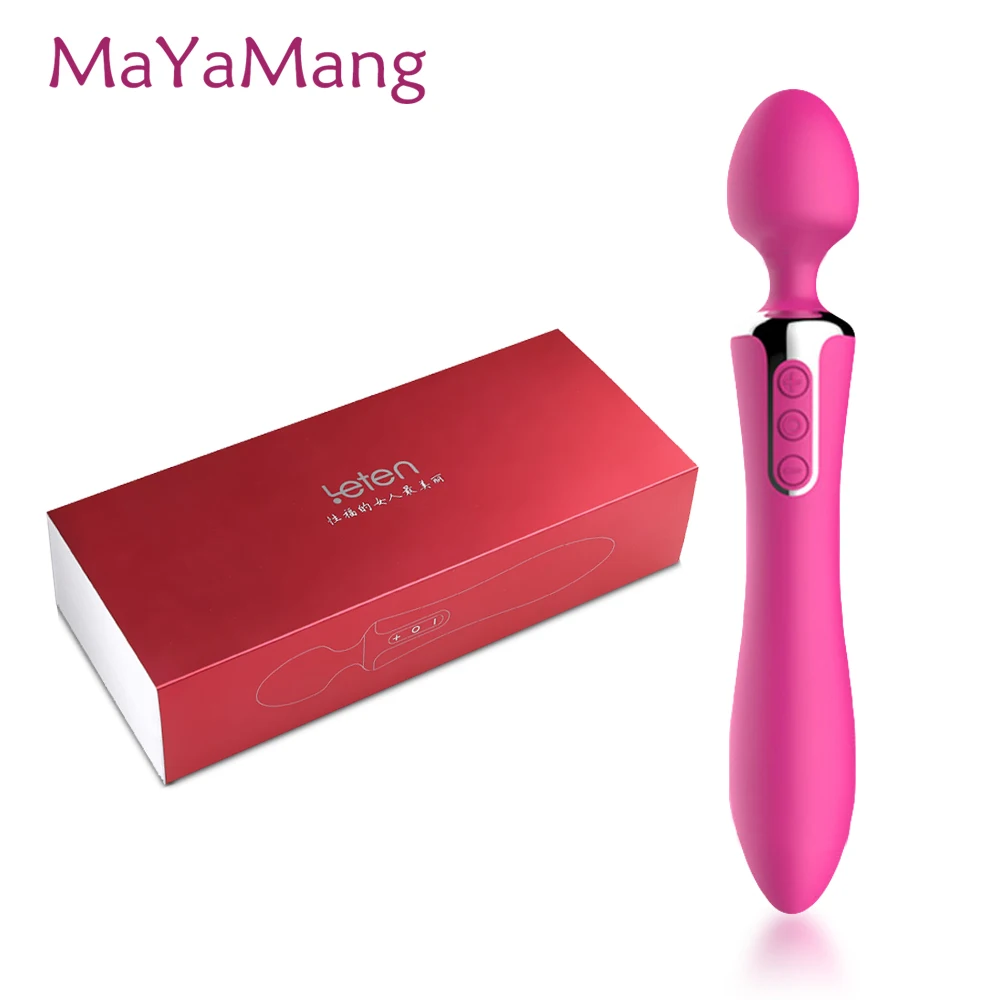 Newest Leten Av Massager Vibration Usb Rechargeable Av Massage Wand