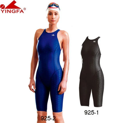Yingfa FINA Approved One Piece Competition Swimwear Sharkskin Racing ...