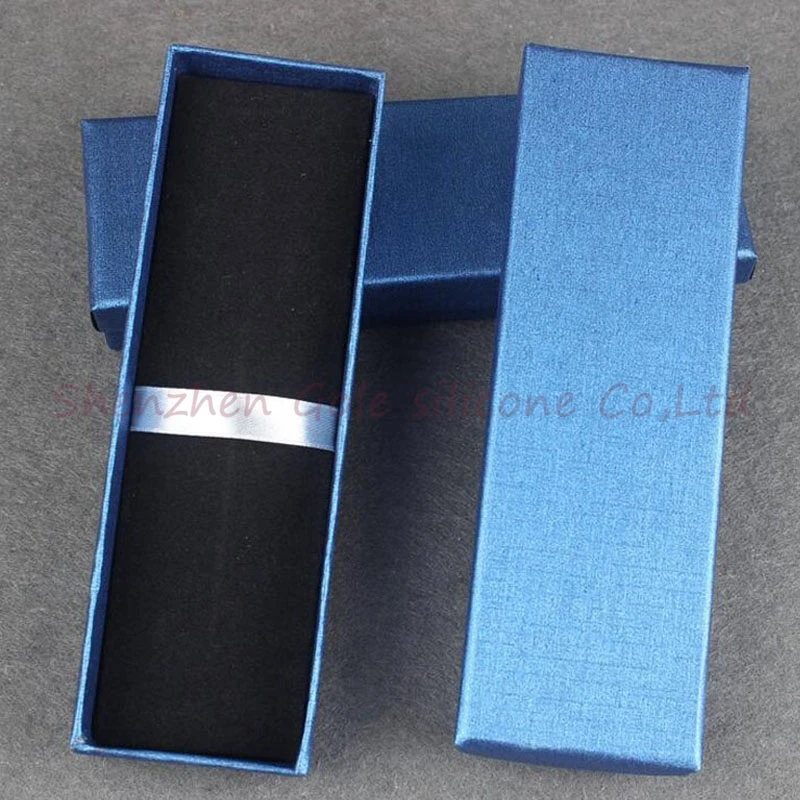 300Pcs/lot Black Blue Delicate Pen Package Gift Box Birthday Christmas ...