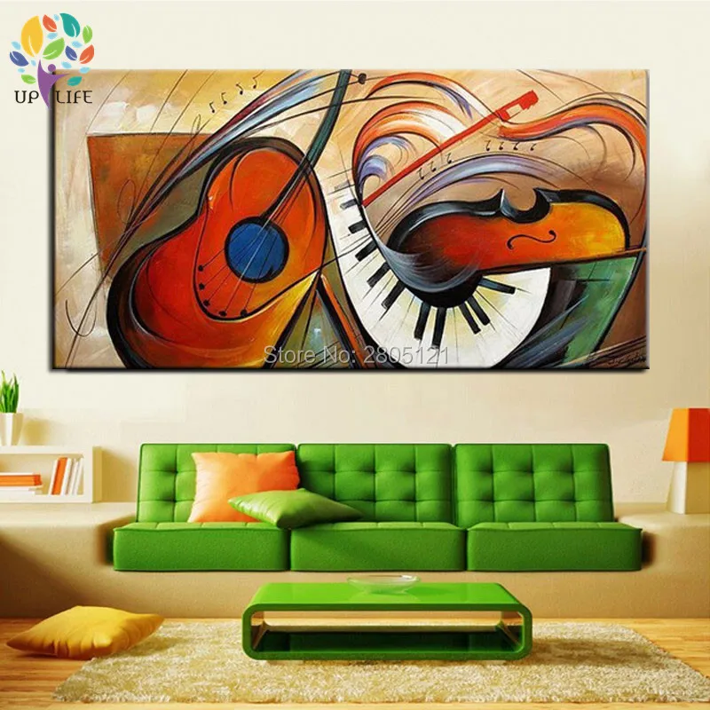 Abstract Art Musical Instruments